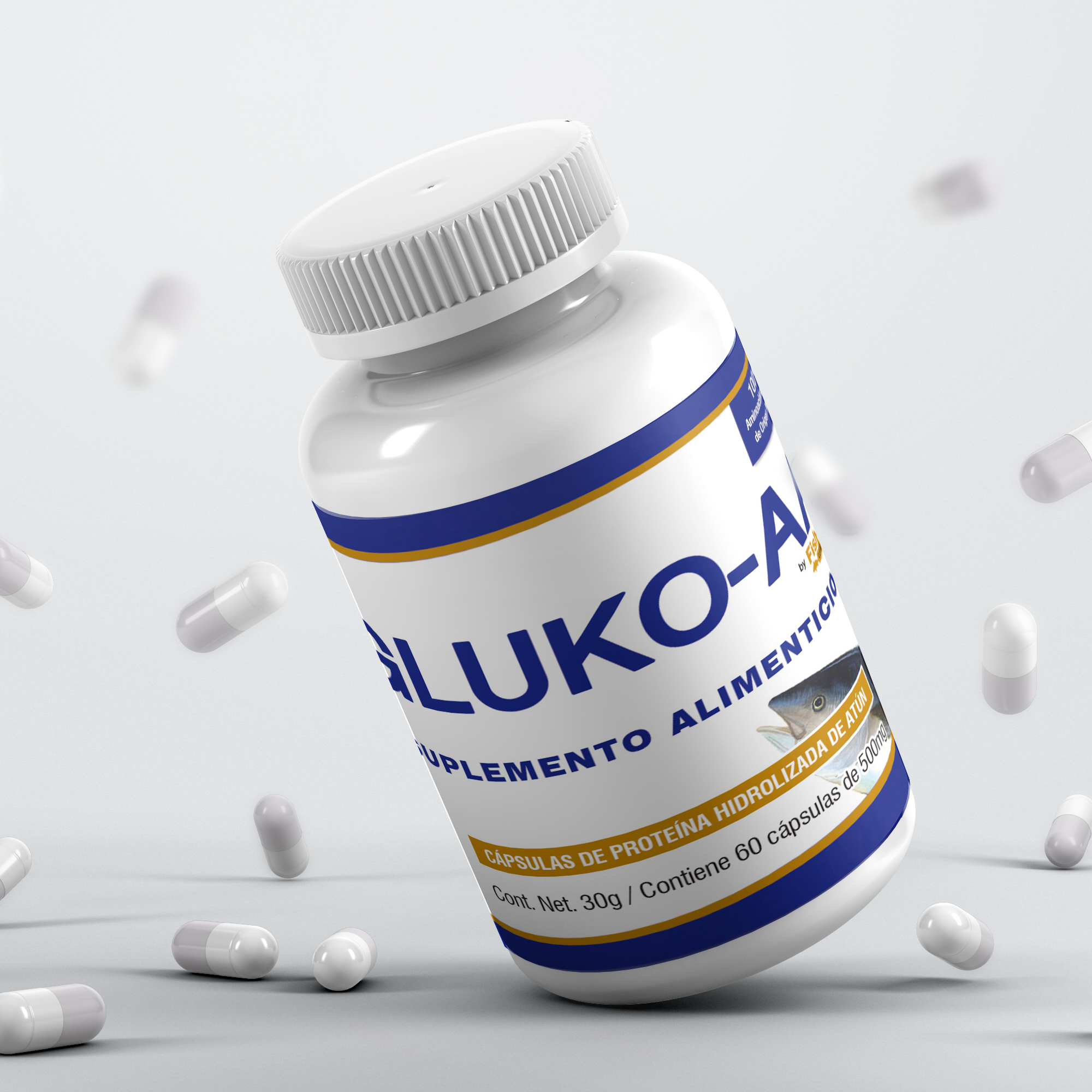 Gluko AA | Suplemento Alimenticio – FishMaw+ Colágeno Marino